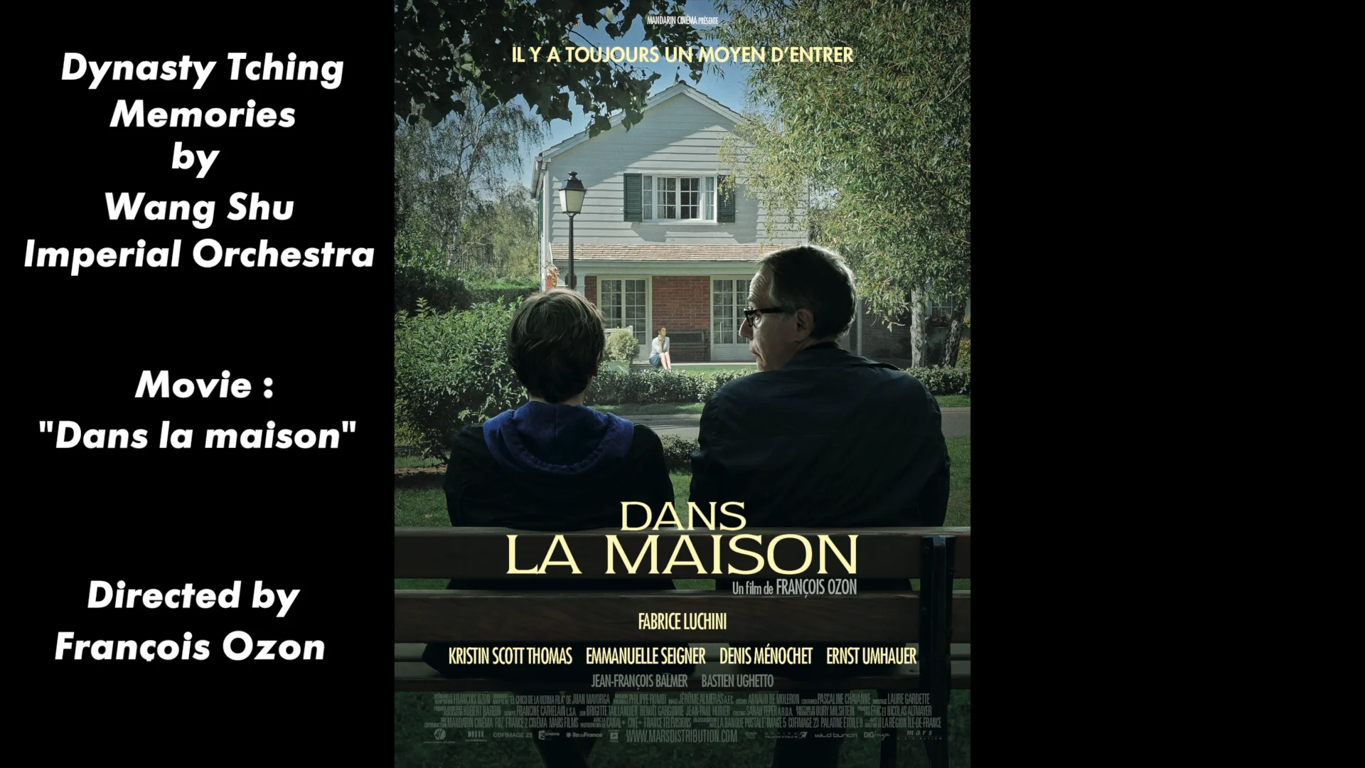 Dans la maison (Movie by François Ozon)