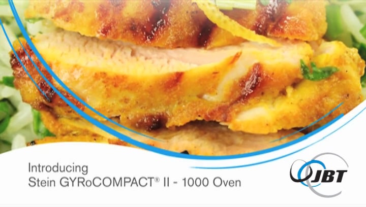 JBT FoodTech - Stein GYRoCOMPACT® II-1000 Oven on Vimeo