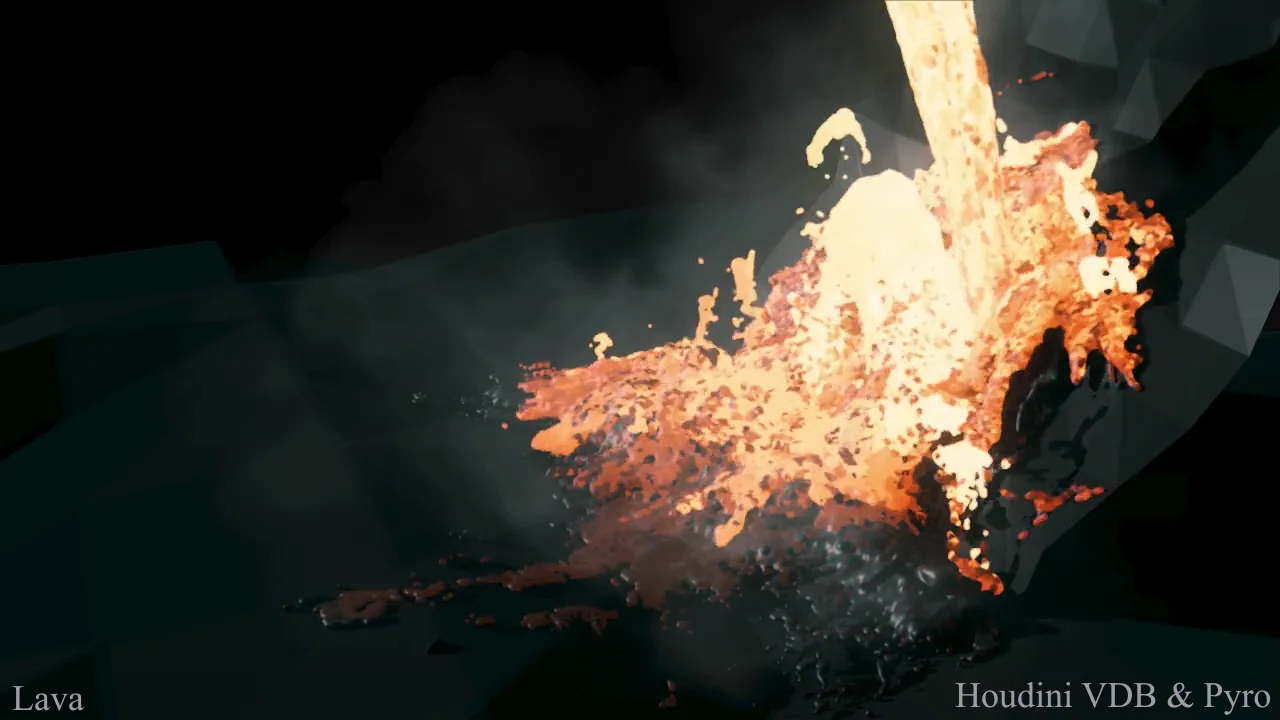 Houdini Lava