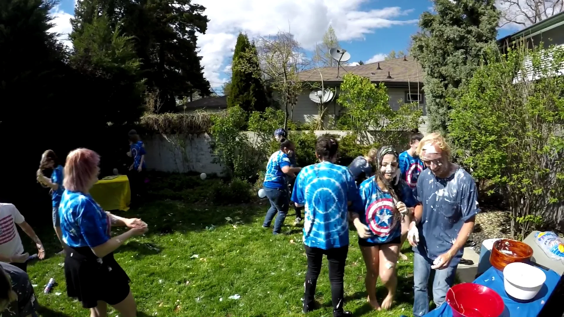 Birthday Food Fight
