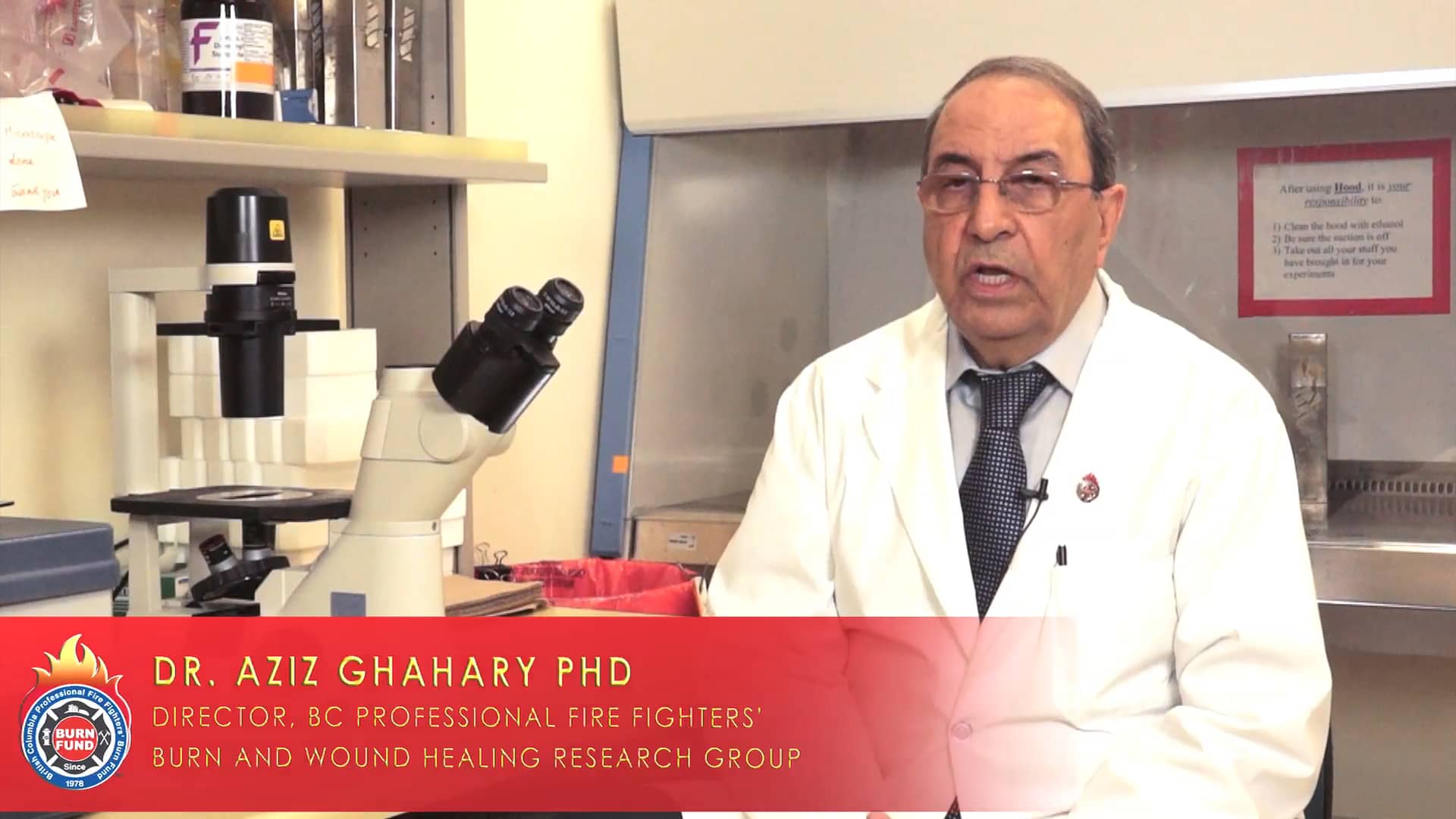 Burn Fund Gala 2017 - Evening Honoree Dr. Aziz Ghahary - Burn, Wound ...