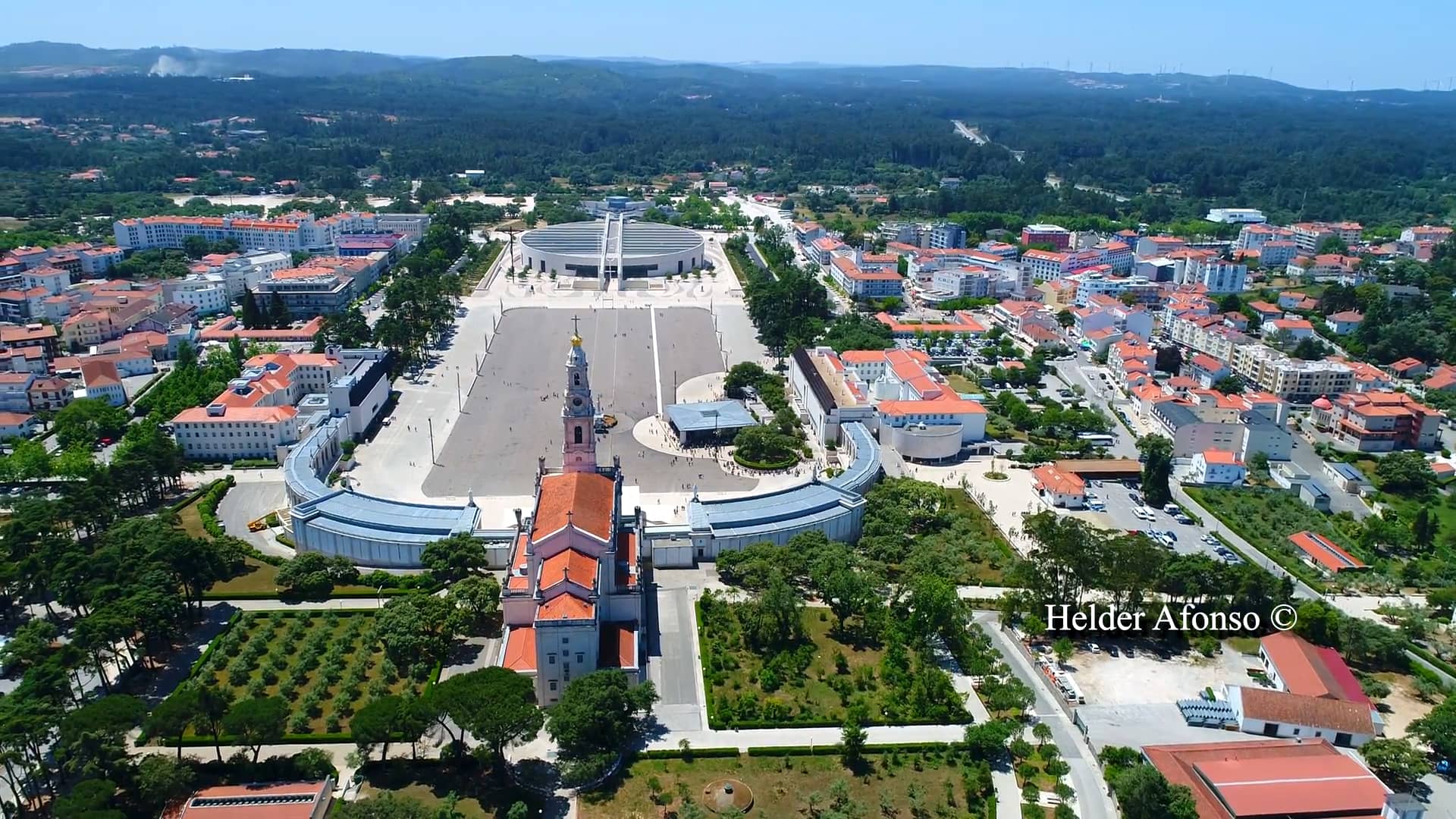 Fatima Sanctuary aerial view - Santuário de Fátima - 4K Ultra HD on Vimeo