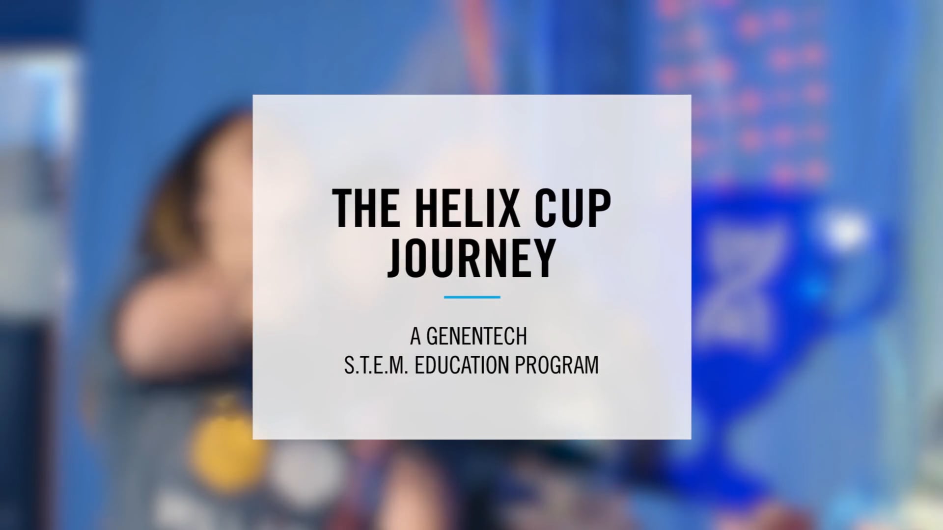 Genentech Future Lab - Genentech - The Helix Cup Journey on Vimeo