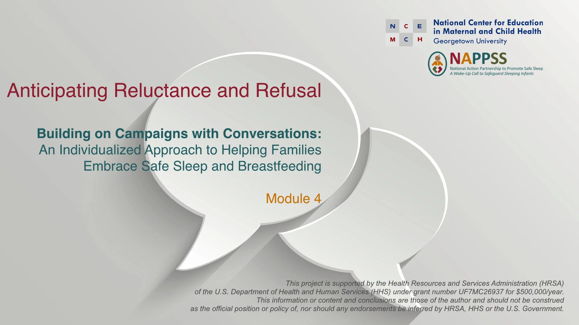 NAPPSS Conversations Approach: Module 4 on Vimeo