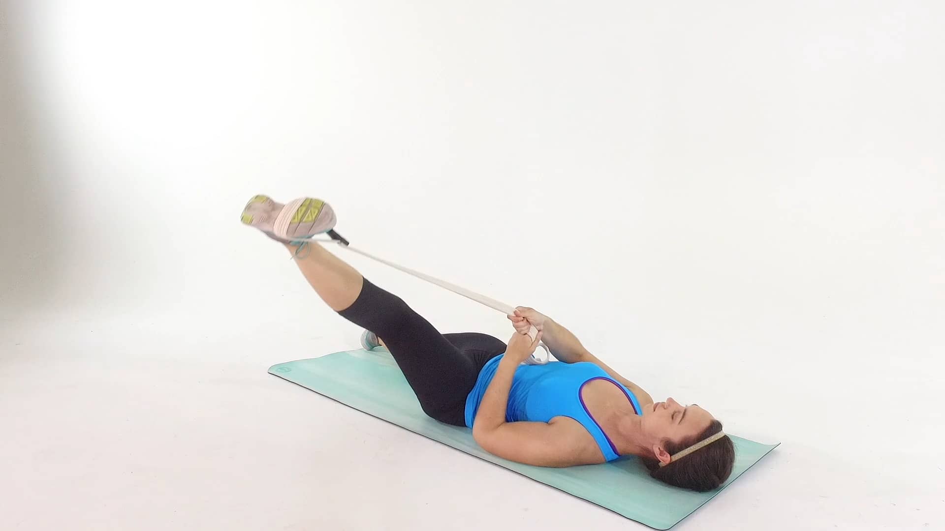 Supine Adductor Stretch with Strap on Vimeo