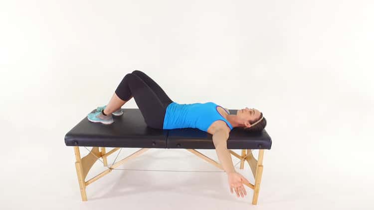 Supine Hip Flexor Stretches