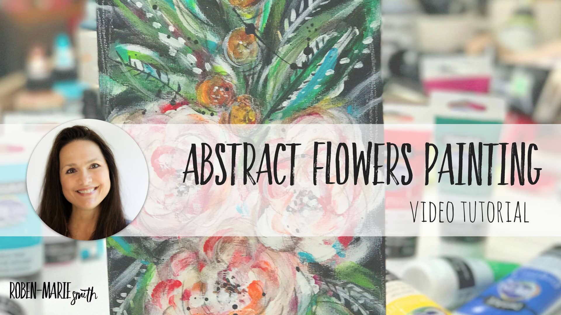 Abstract Flowers Painting Tutorial on Vimeo