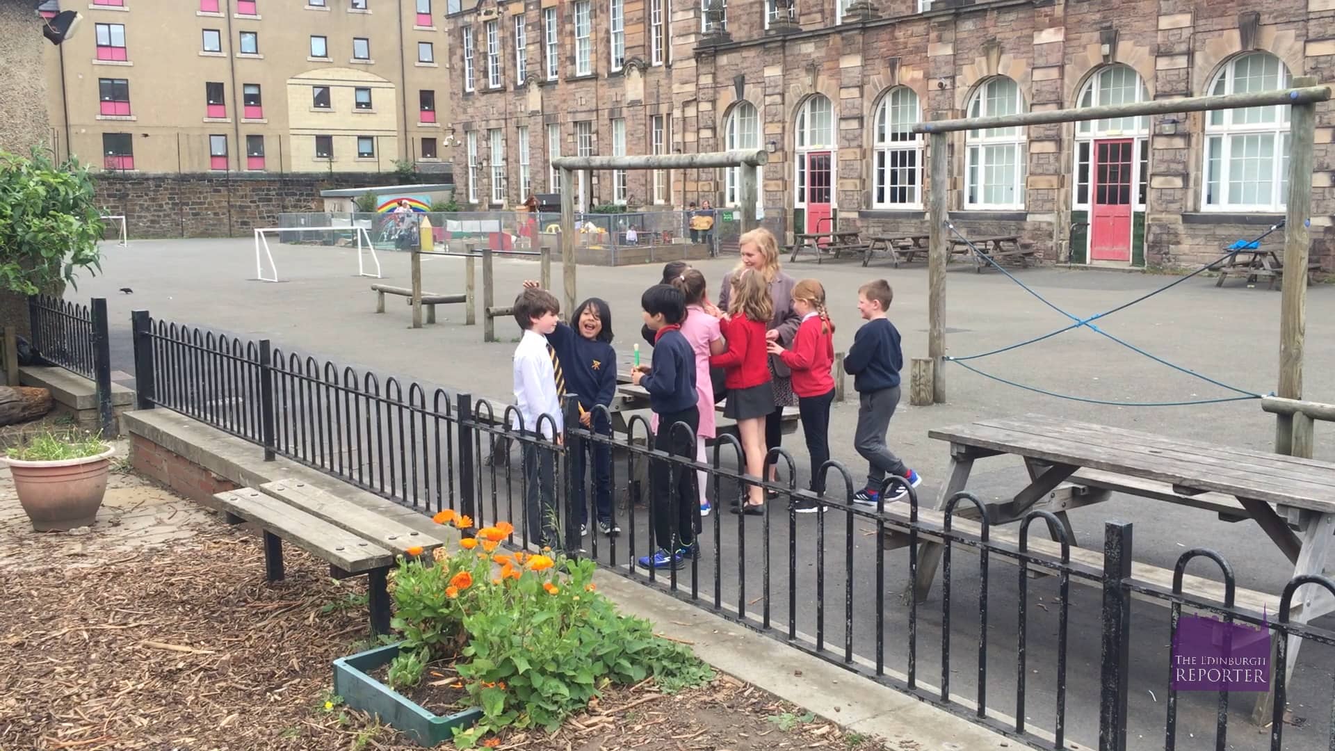 Tollcross Primary School has a new mural on Vimeo