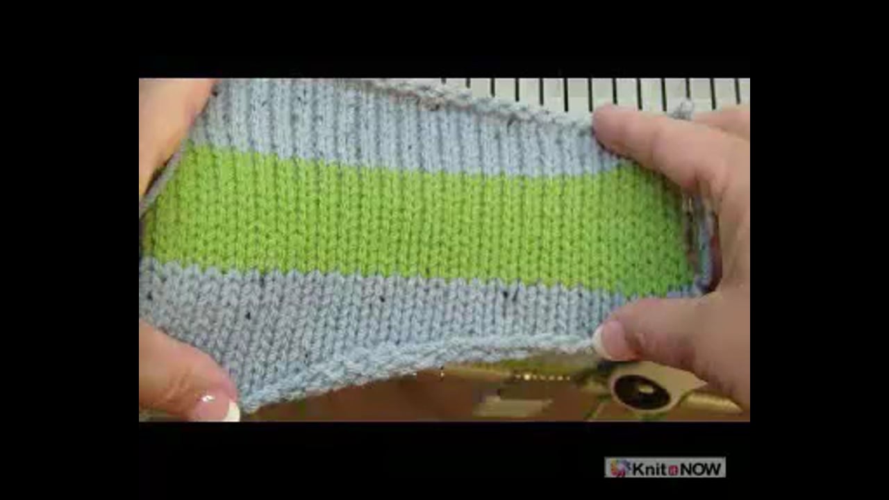 Short Row Increases and Decreases | Machine Knitting Tutorial