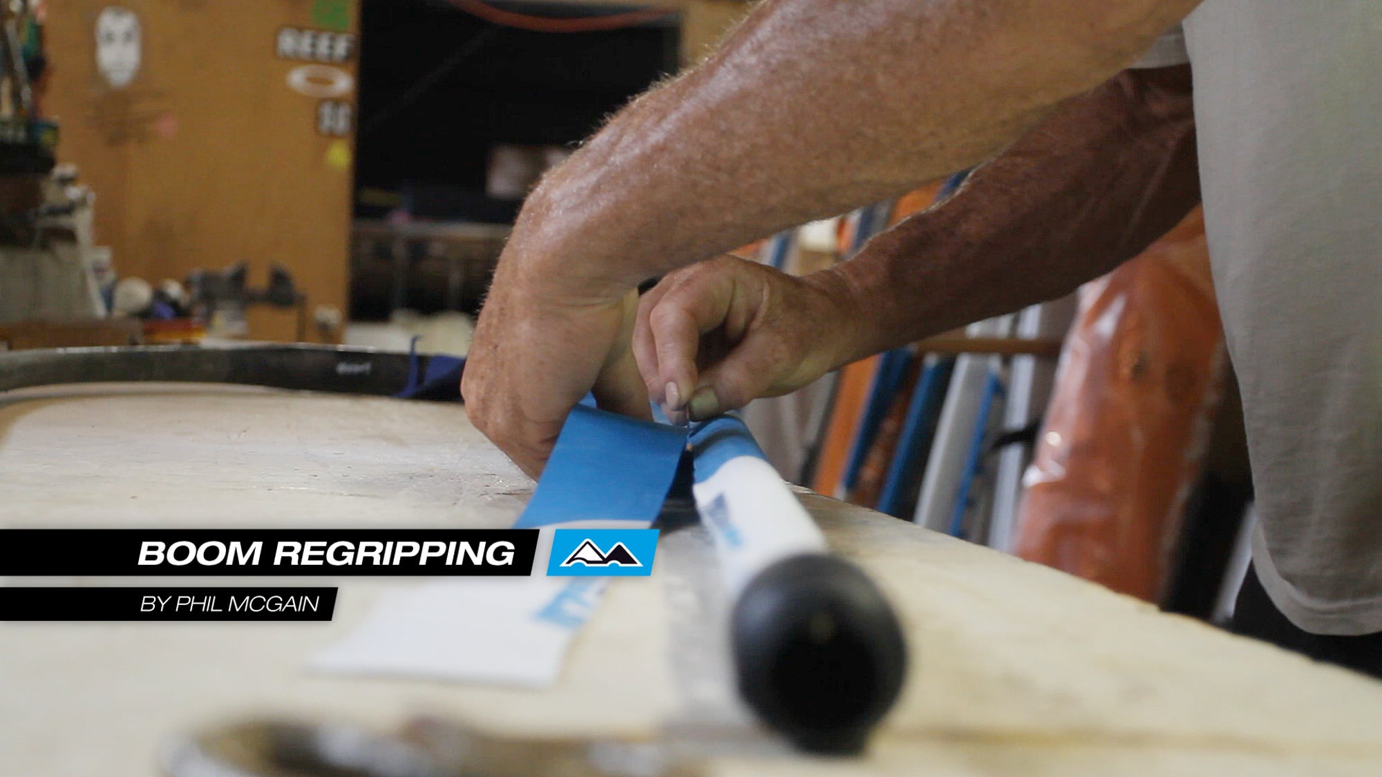 Pro Tips | Boom regrip tutorial - how to change boom grip | Windsurfing Videos | MauiSails Hawaii