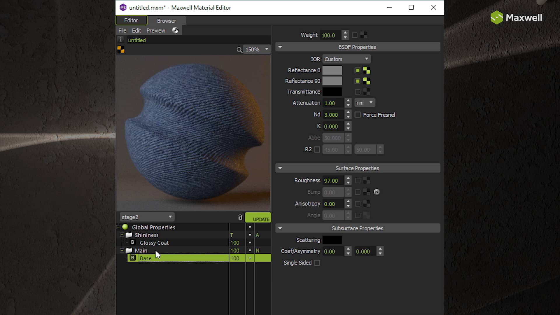 Maxwell V4: X-Rite AxF Material (Subs in English) on Vimeo
