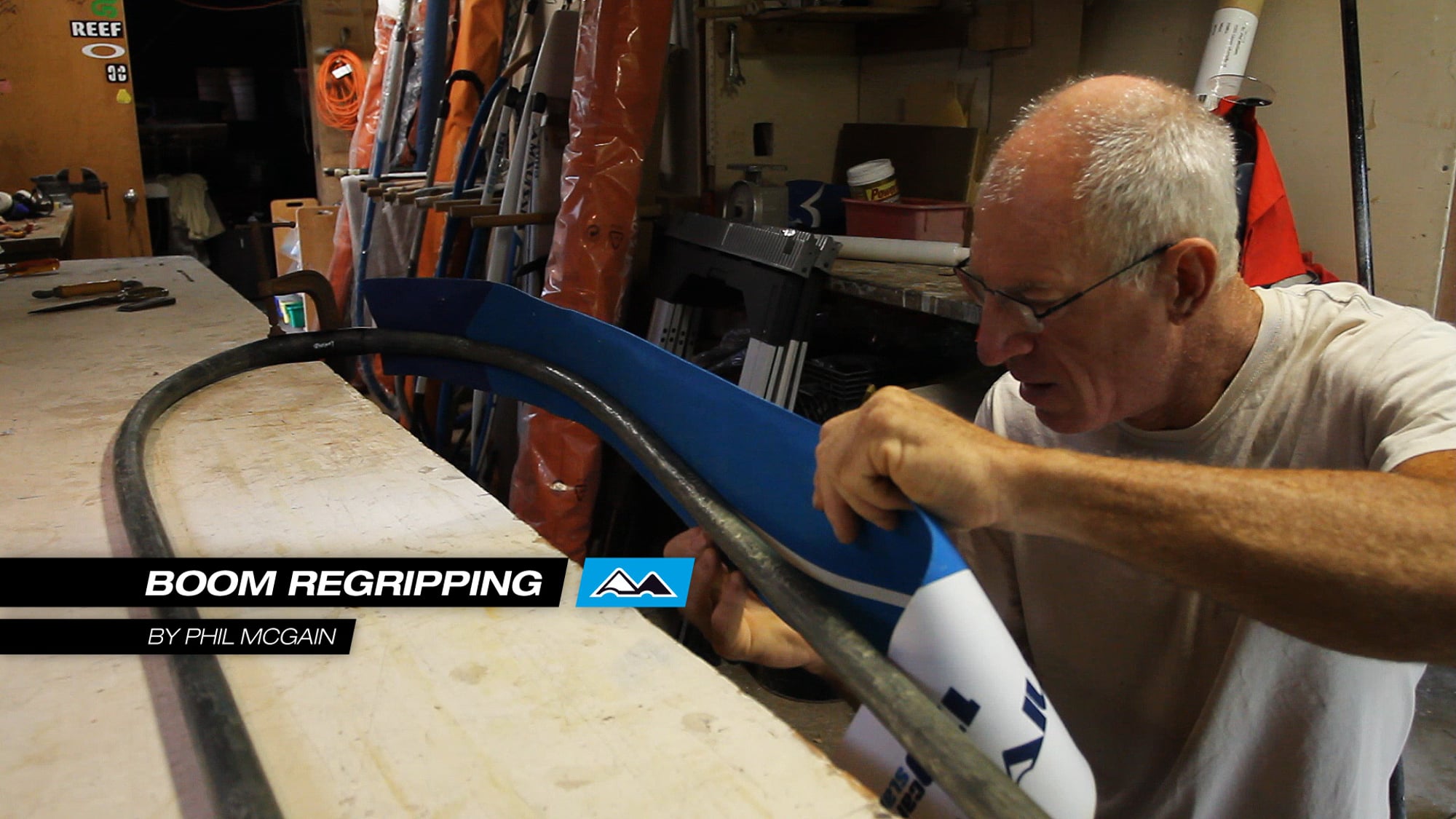 Pro Tips | Boom regrip tutorial [LONG VERSION] - how to change boom grip | Windsurfing Videos ...