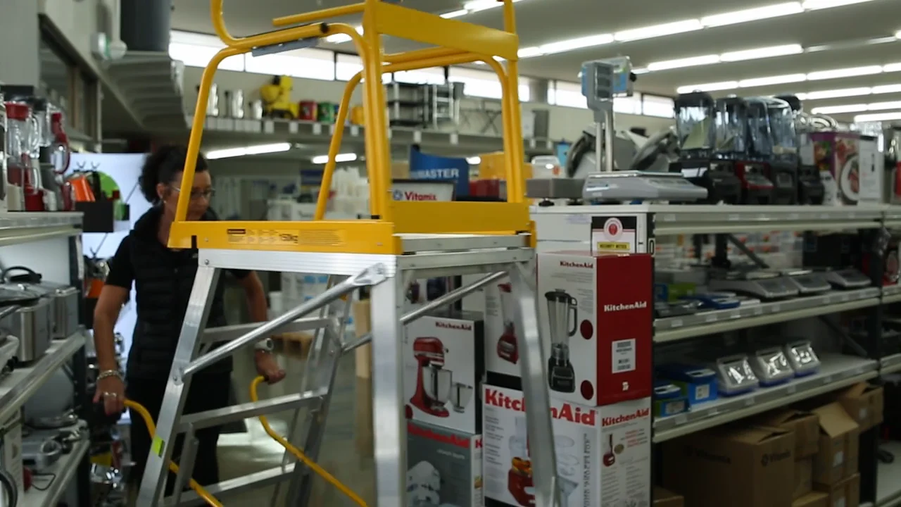 Stockmaster Navigator Mobile Platform Ladder