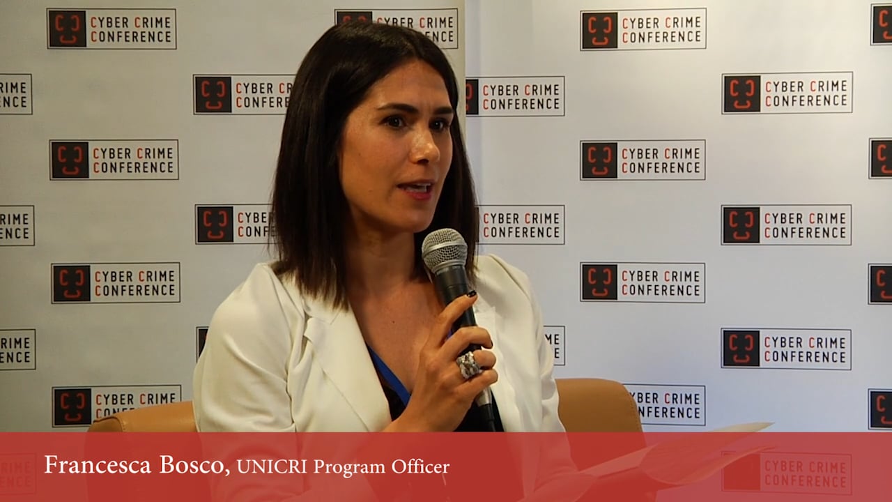 Cyber Crime Conference 2017 - Intervista a Francesca Bosco, UNICRI ...