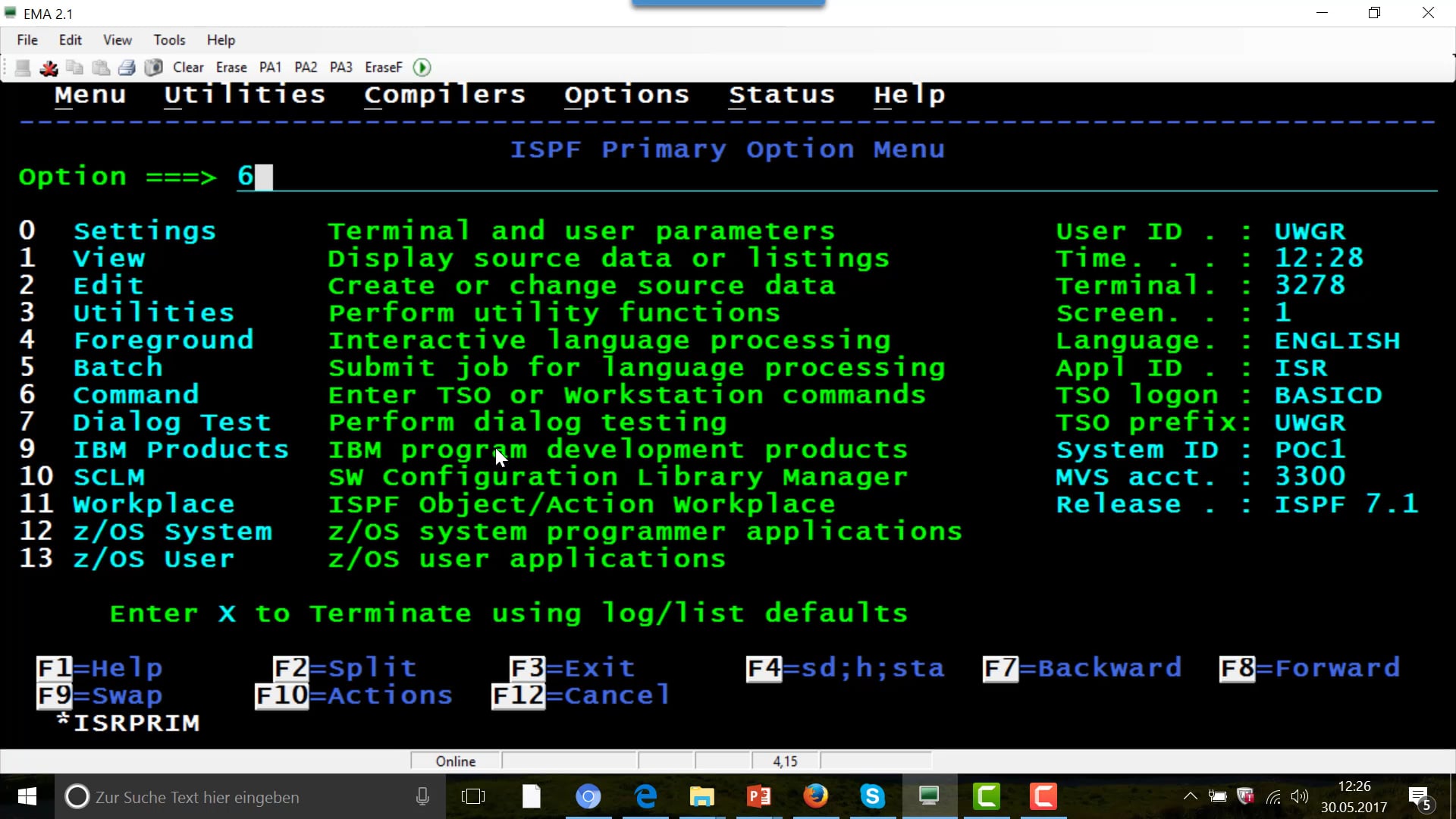 1.14 Data Management - Demo | Mainframes | openHPI