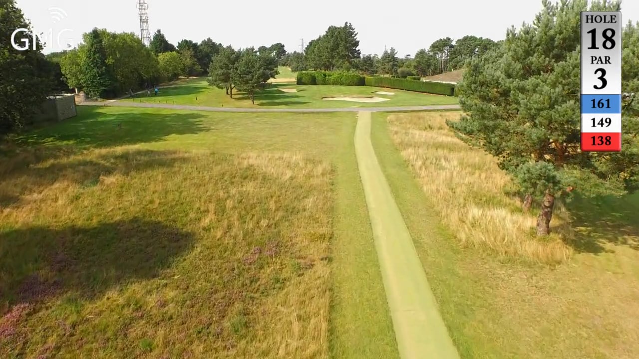 Knighton Heath Golf Club Hole 18 on Vimeo