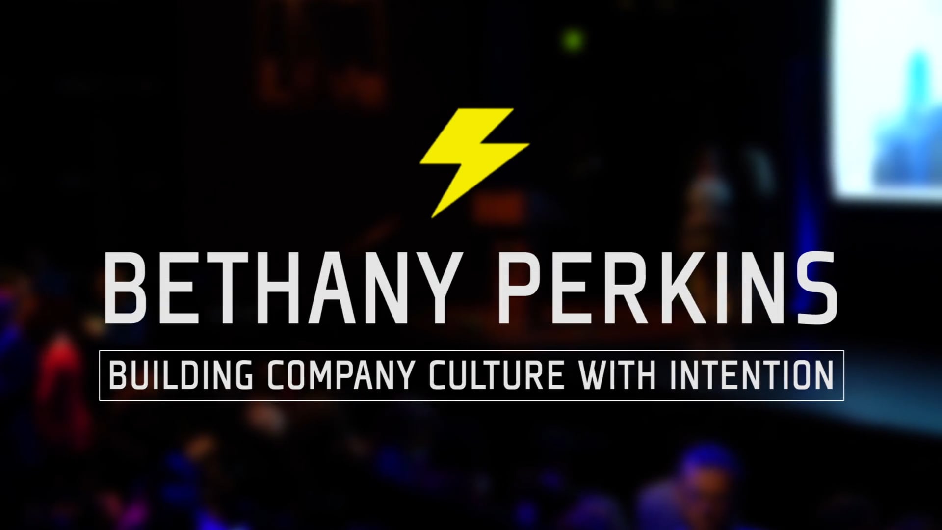 Building Company Culture With Intention | Bethany Perkins | DisruptHR Talks on Vimeo