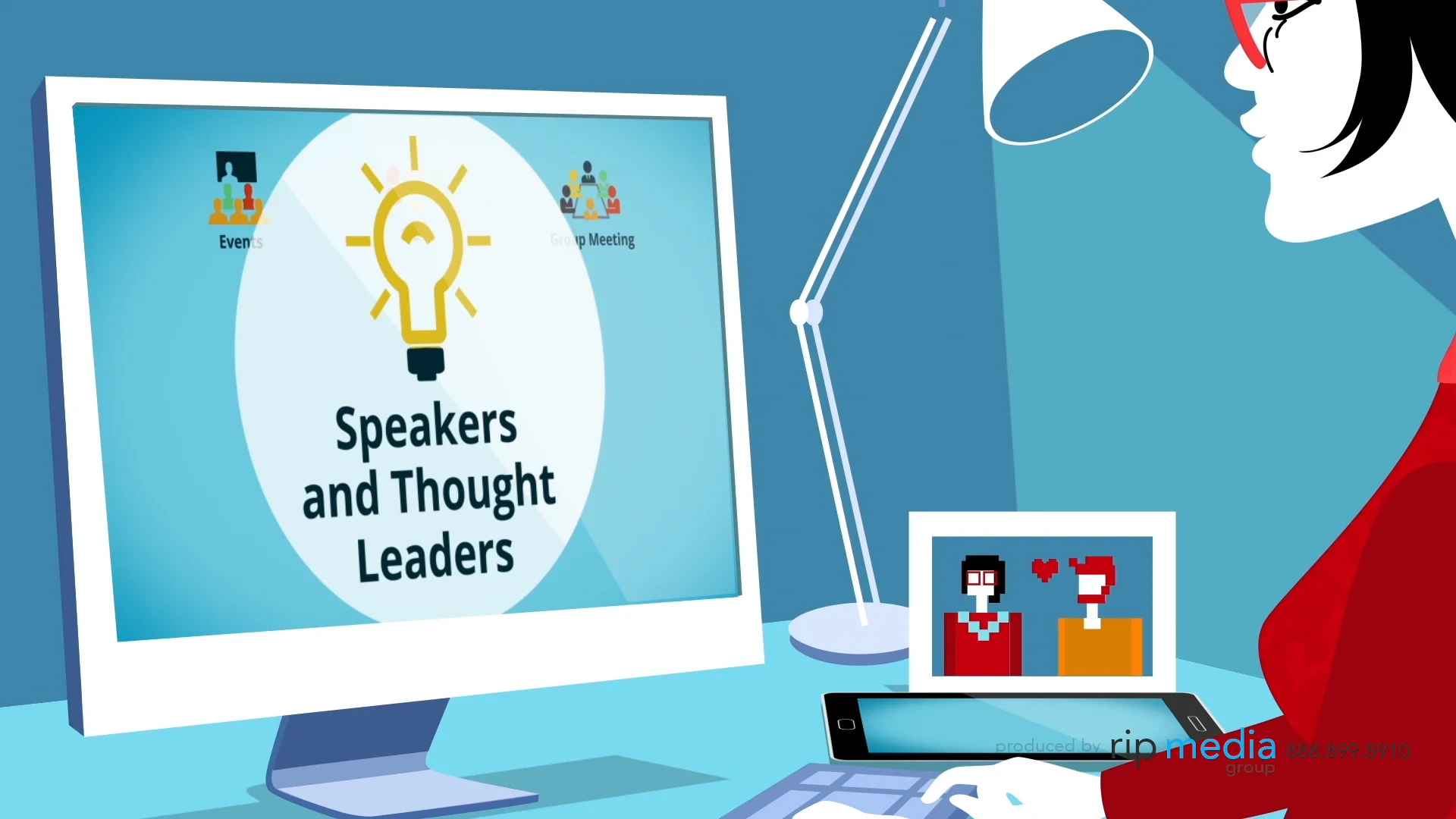 2D Motion Graphic Videos with Flat Design (Some with Characters ...