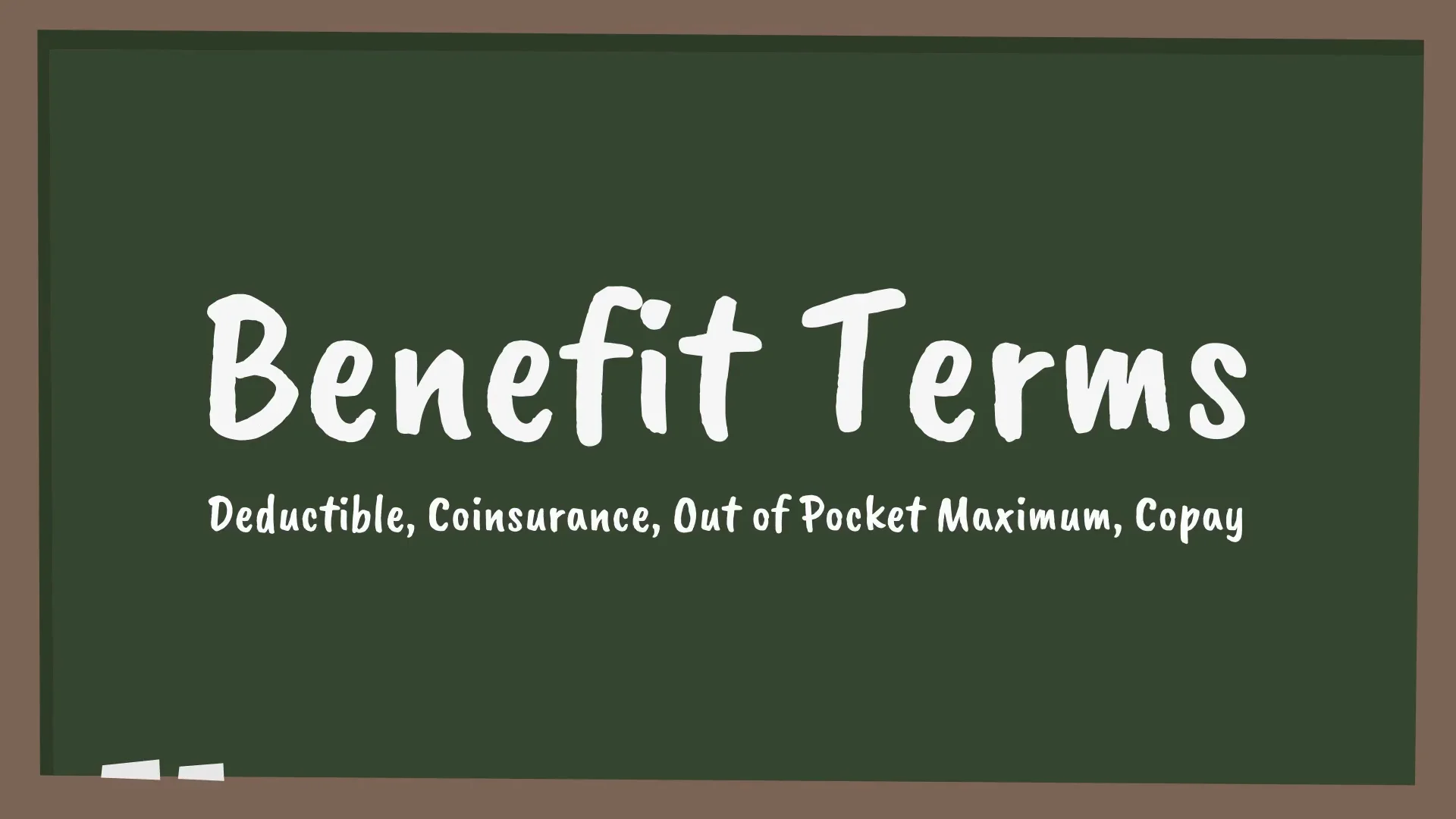 Benefits Video Library - Benefit Terms 101 on Vimeo