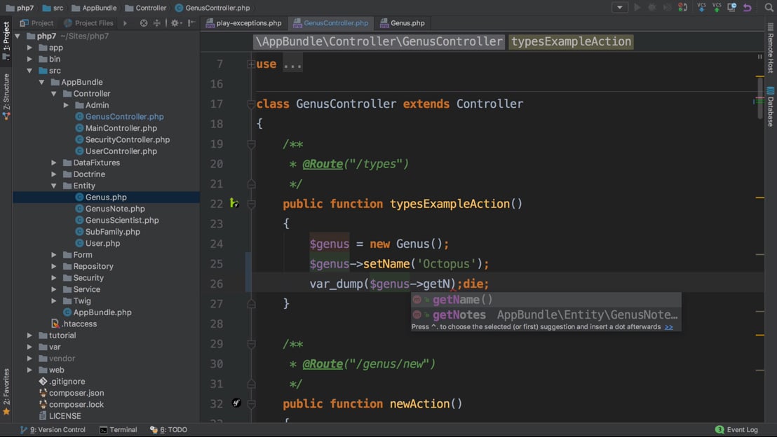 Return Types > PHP 7: The Important Stuff | SymfonyCasts
