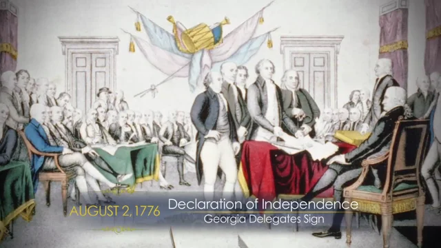 The Signing Of The Declaration Of Independence