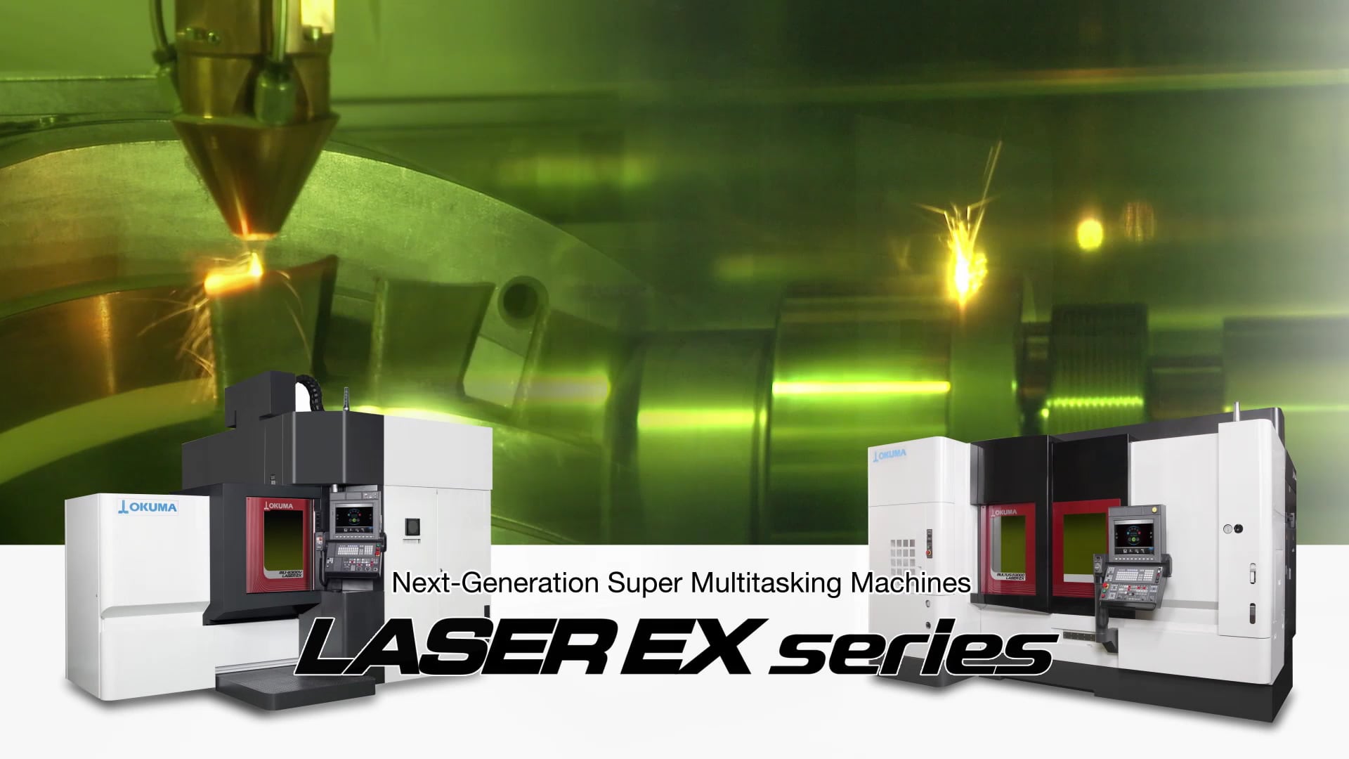 OKUMA LASER EX series on Vimeo