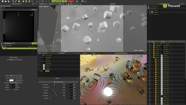 Maxwell Render Interface