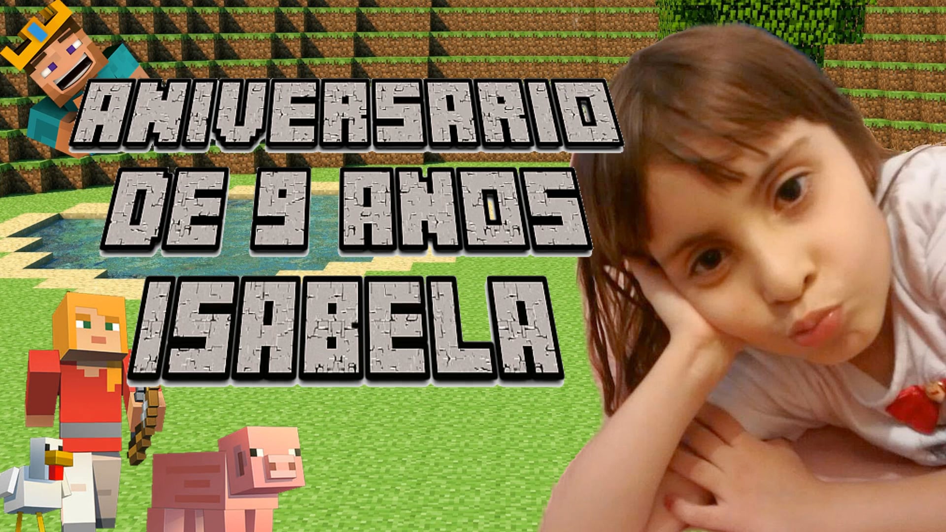 convite minecraft isabela on Vimeo