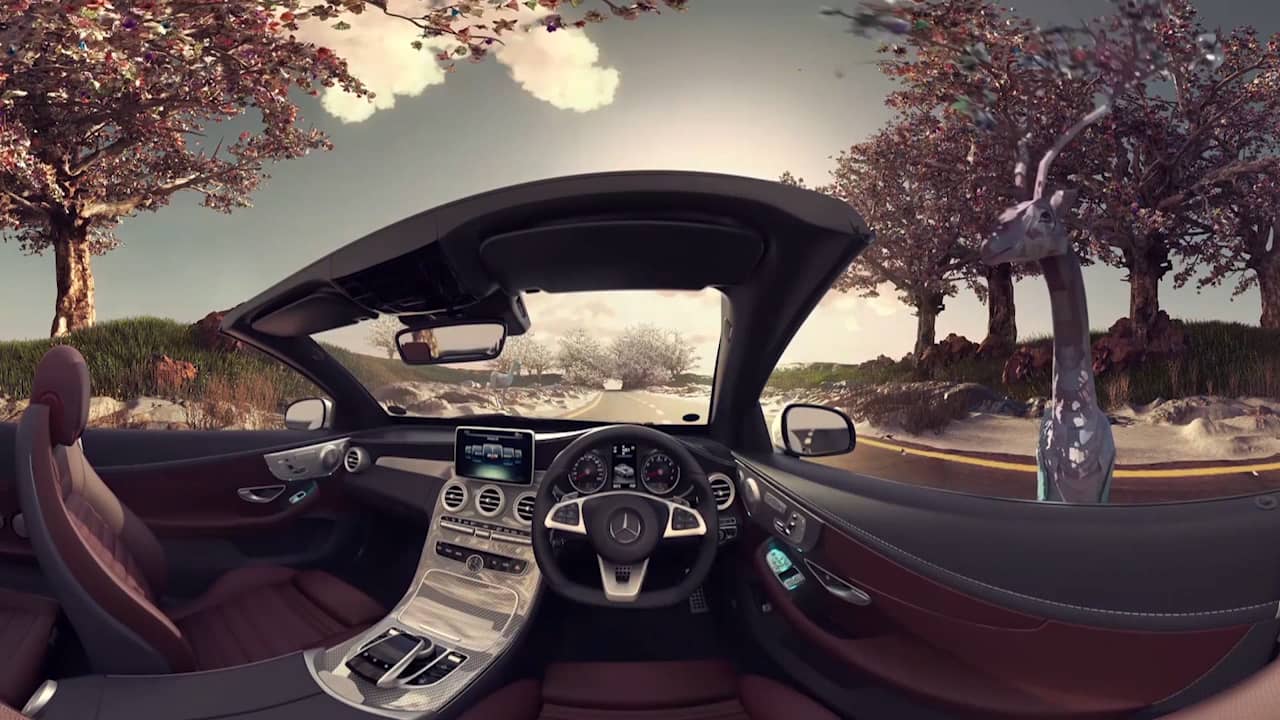 Mercedes-Benz Cabriolet VR drive through on Vimeo