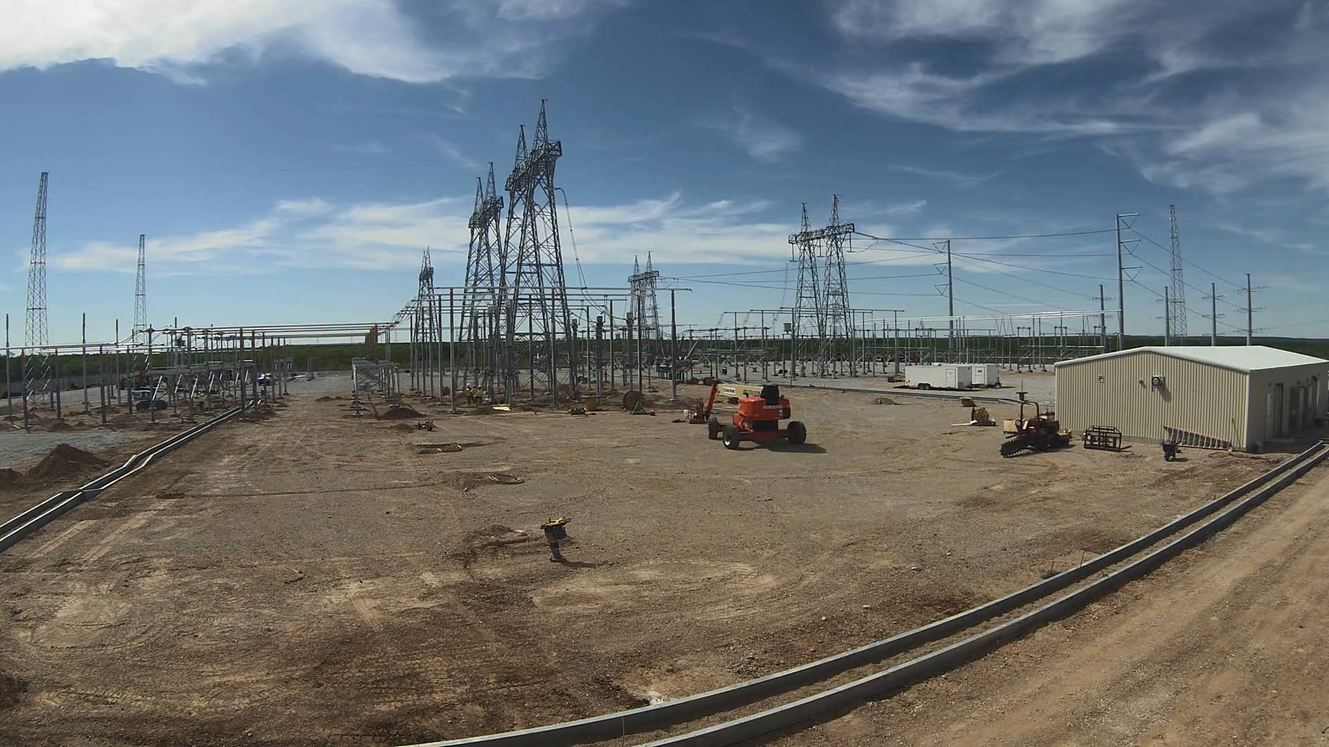 Irby Construction: Bow Wood Substation Timelapse Video on Vimeo
