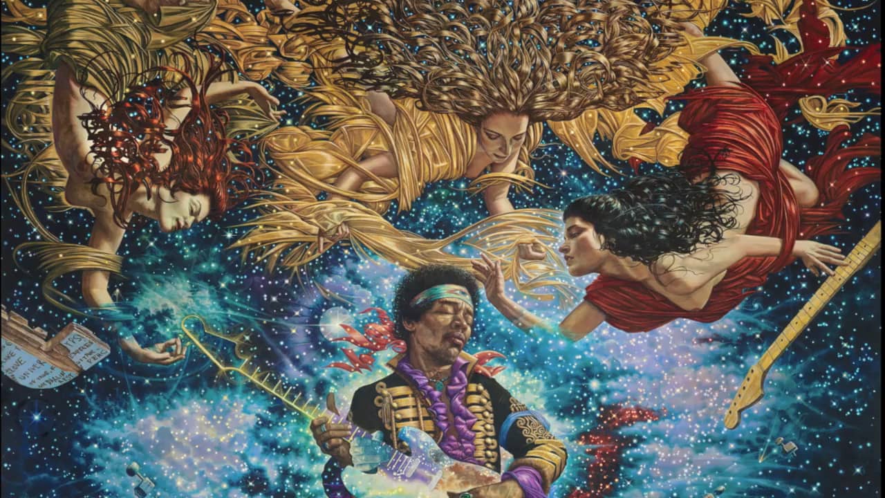 The Artist, Randy Chavez on Jimi Hendrix Painting on Vimeo