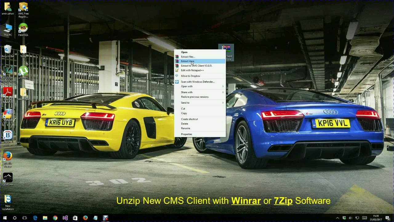 CMS Client V3 Guide Installation For New PC