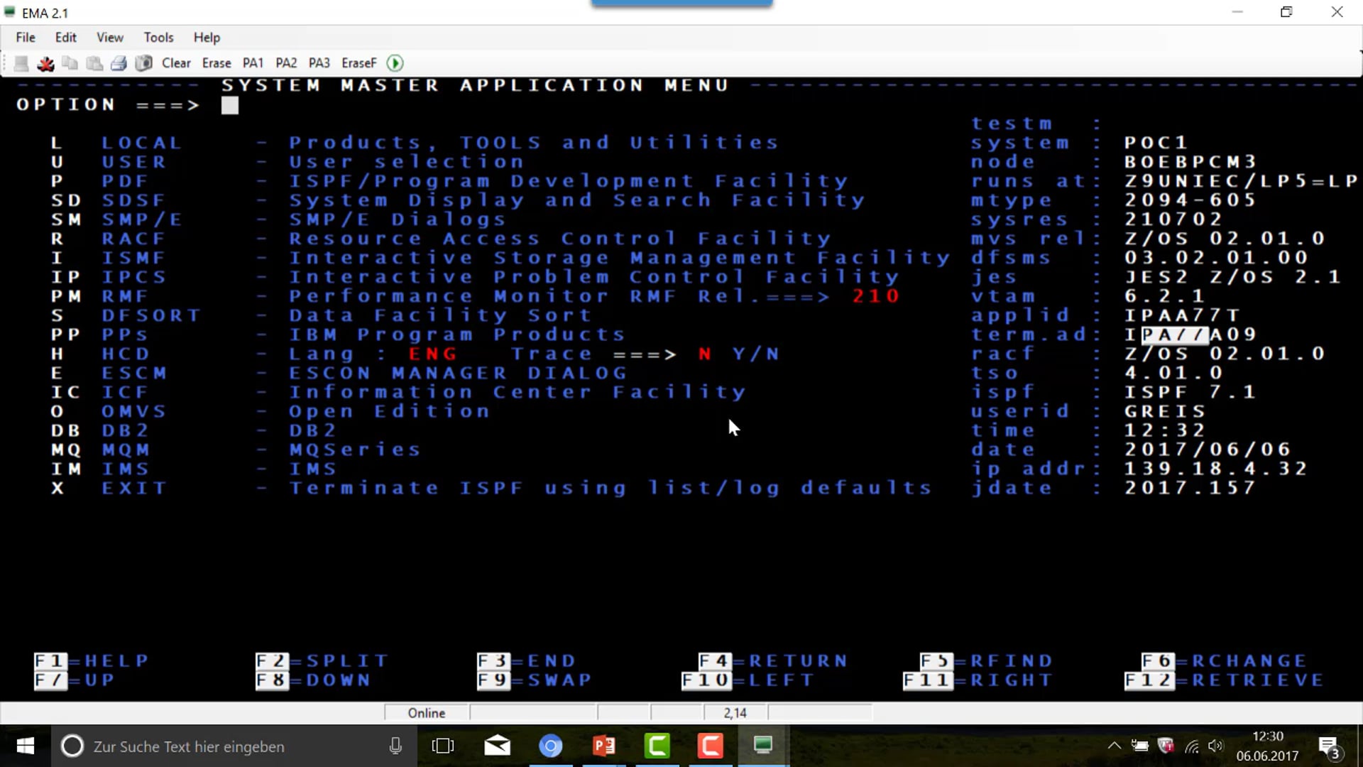 2.2 TSO Demo | Mainframes | openHPI
