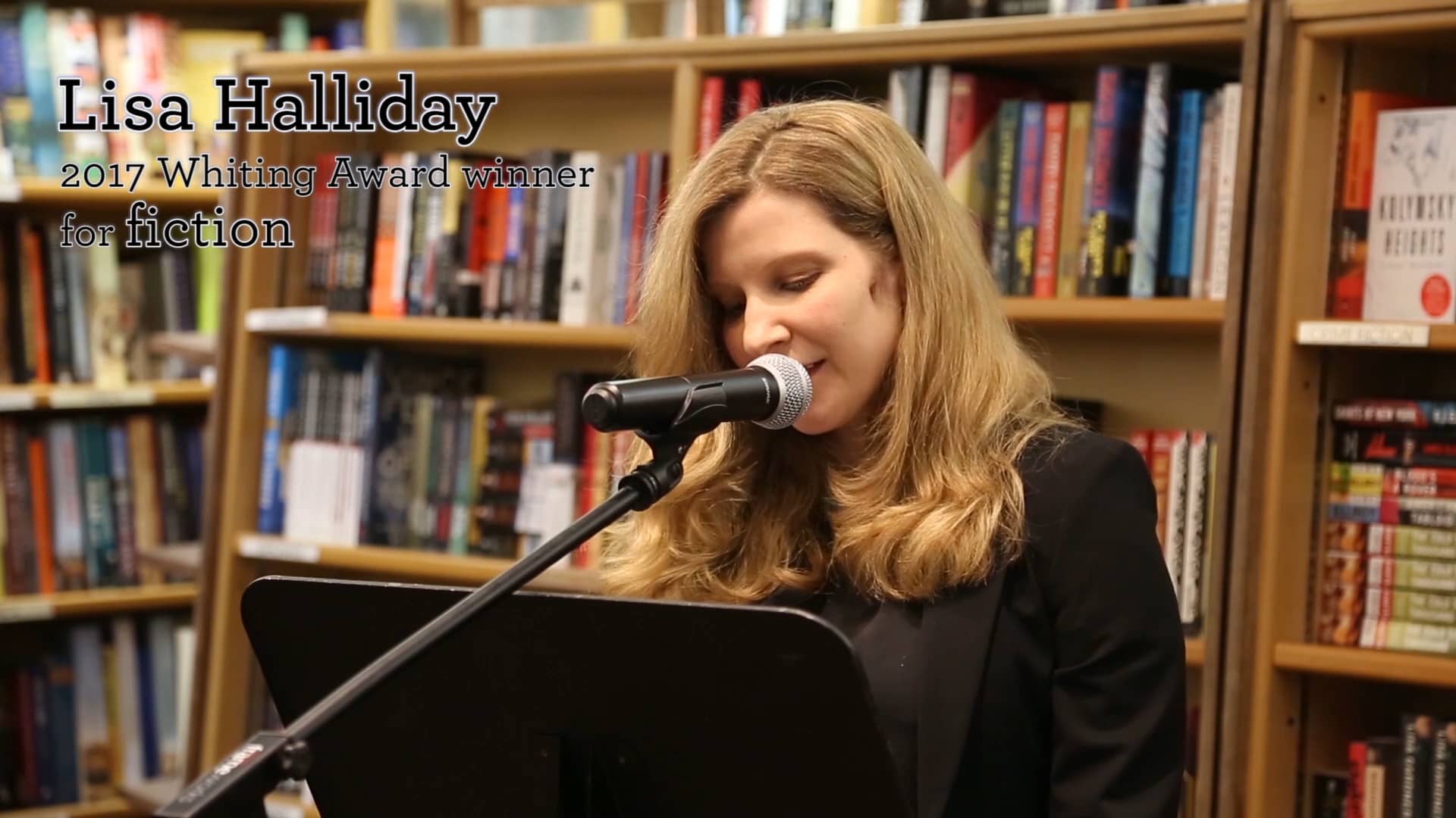 Lisa Halliday on Vimeo