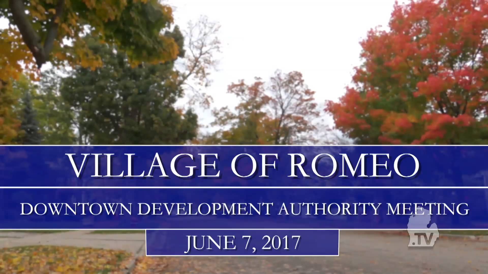 Village of Romeo Downtown Development Authority Meeting - June 7th ...