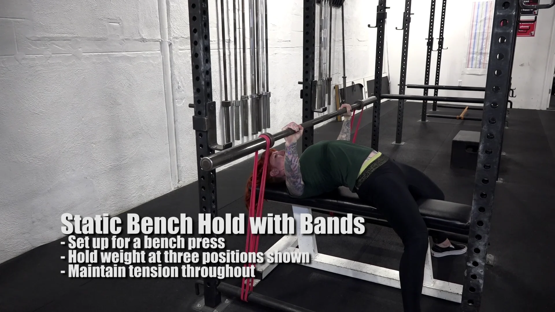 Static Bench Holds on Vimeo