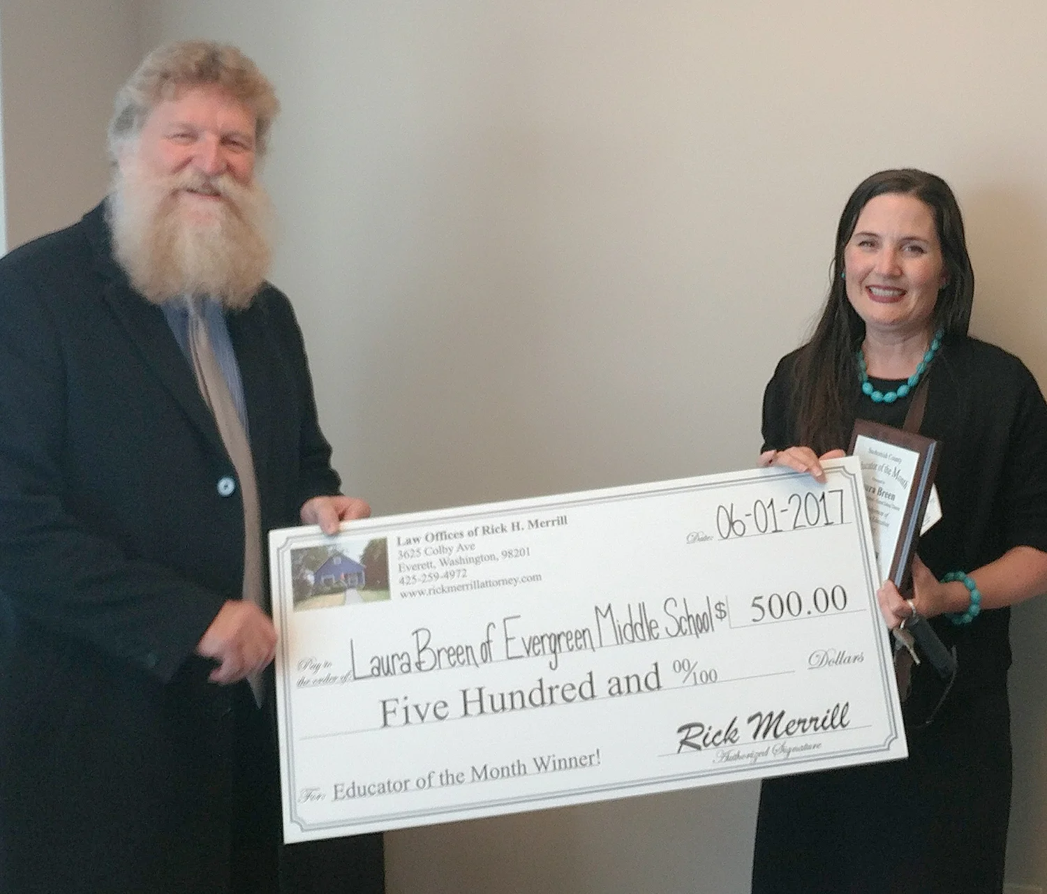 2017 Educator of the Month Laura Breen on Vimeo