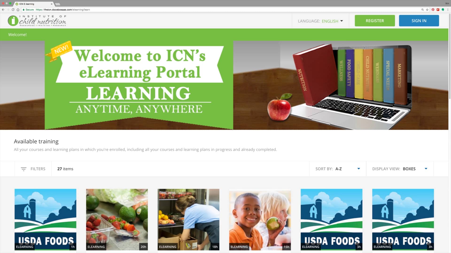 ICN eLearning - How to Register as a New User on Vimeo