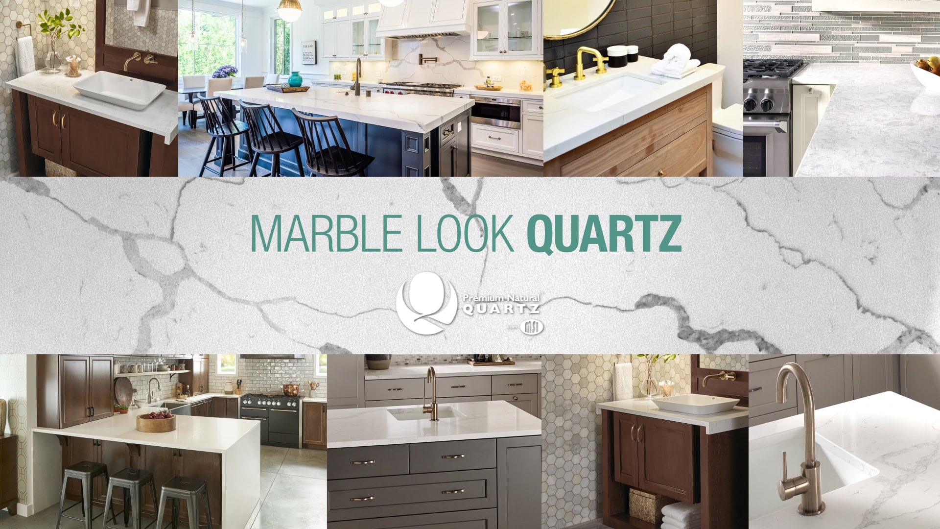 Marble Looks from Q™ Premium Natural Quartz