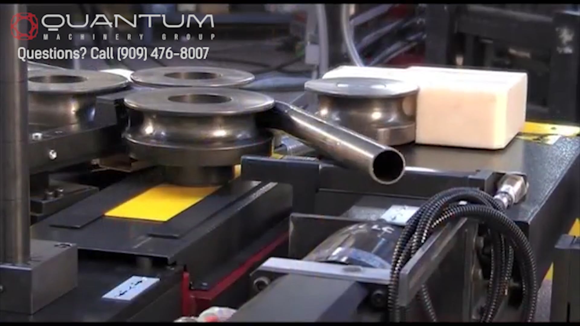 Alpha 60 Tauring Roll Bender Bending Coil on Vimeo