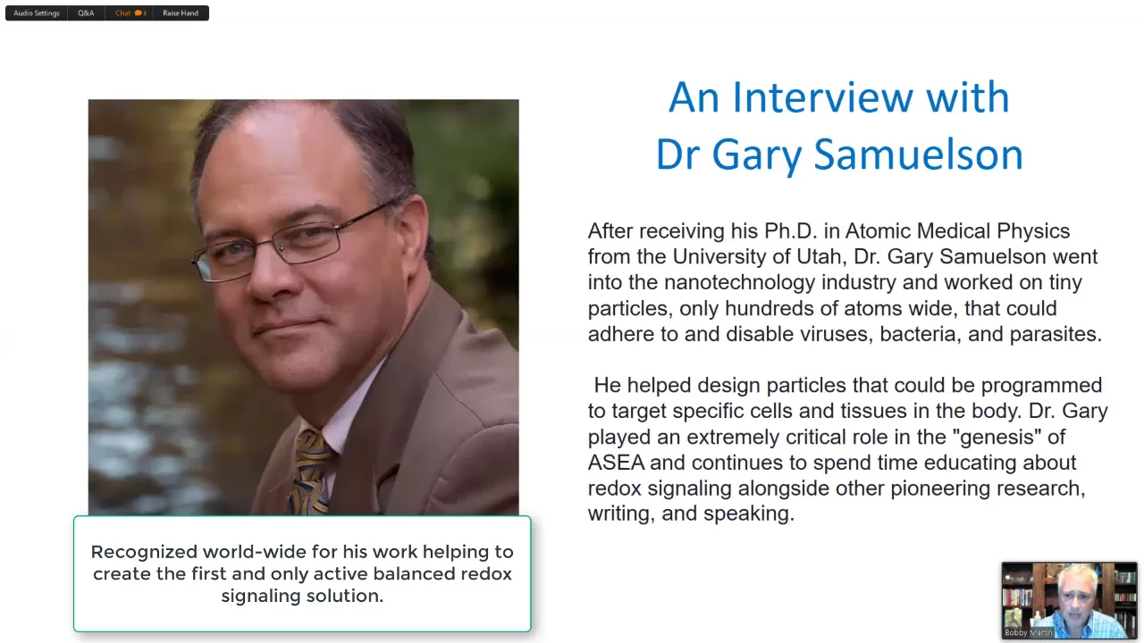 Dr Gary Samuelson Interview by Alan Noble 2017 - Interview of Dr Gary ...