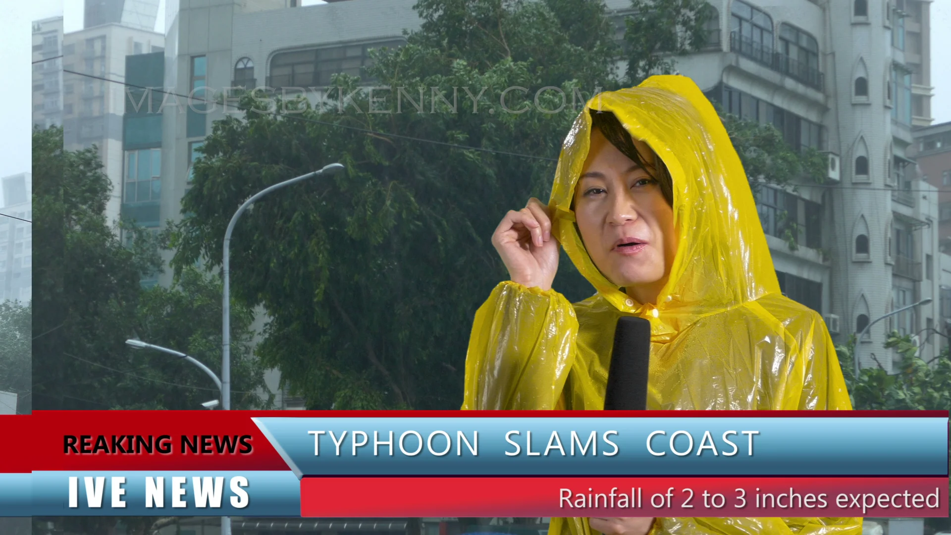 Weather reporter with typhoon and hurricane warnings on Vimeo