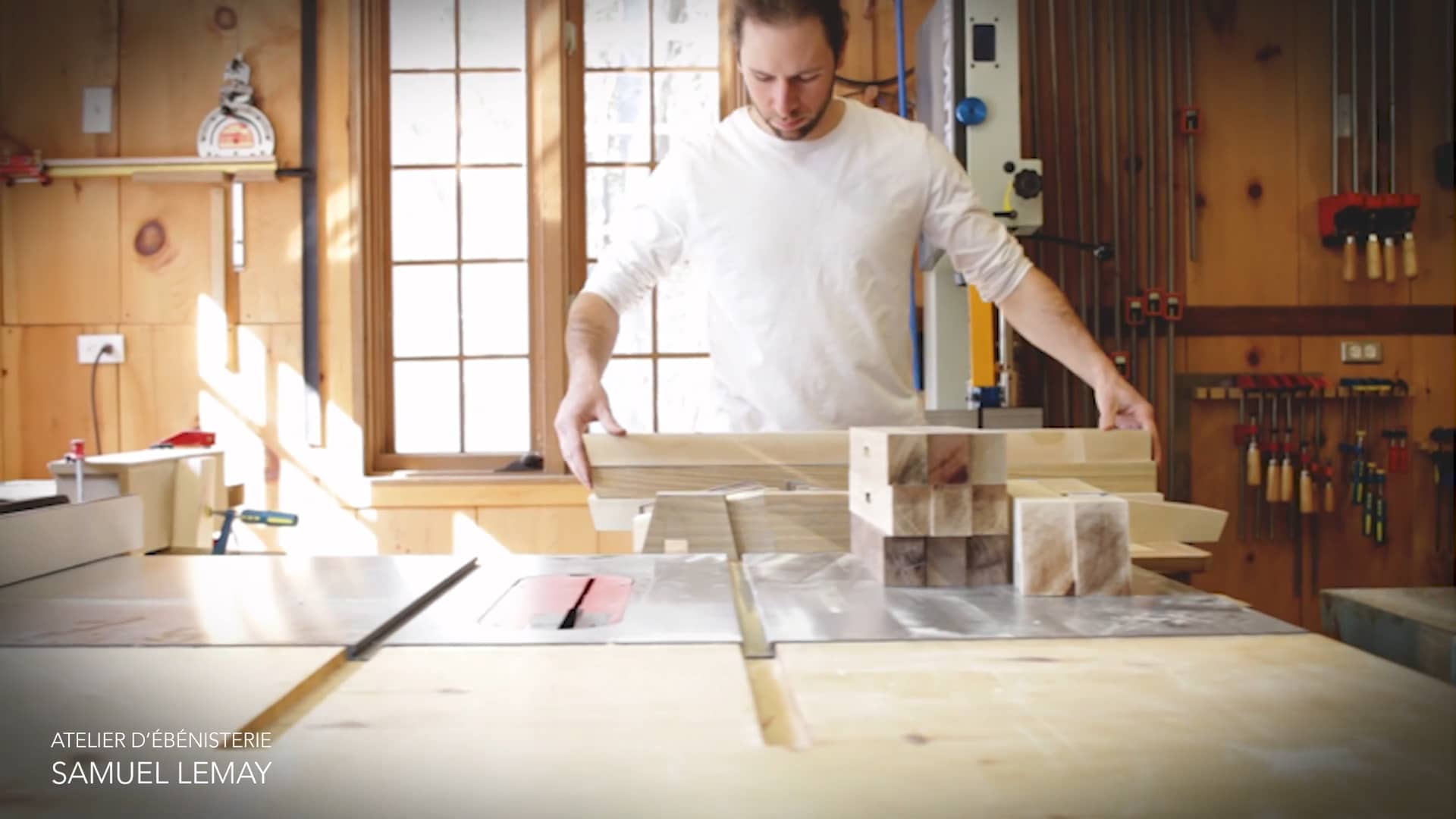 L'Atelier d'ébénisterie Samuel Lemay Woodworking on Vimeo