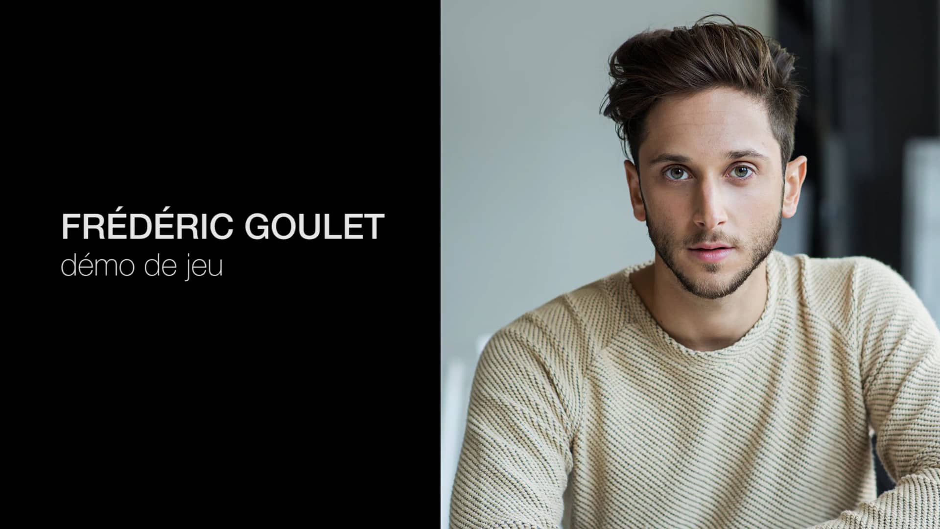 Frédéric Goulet - Démo de jeu on Vimeo