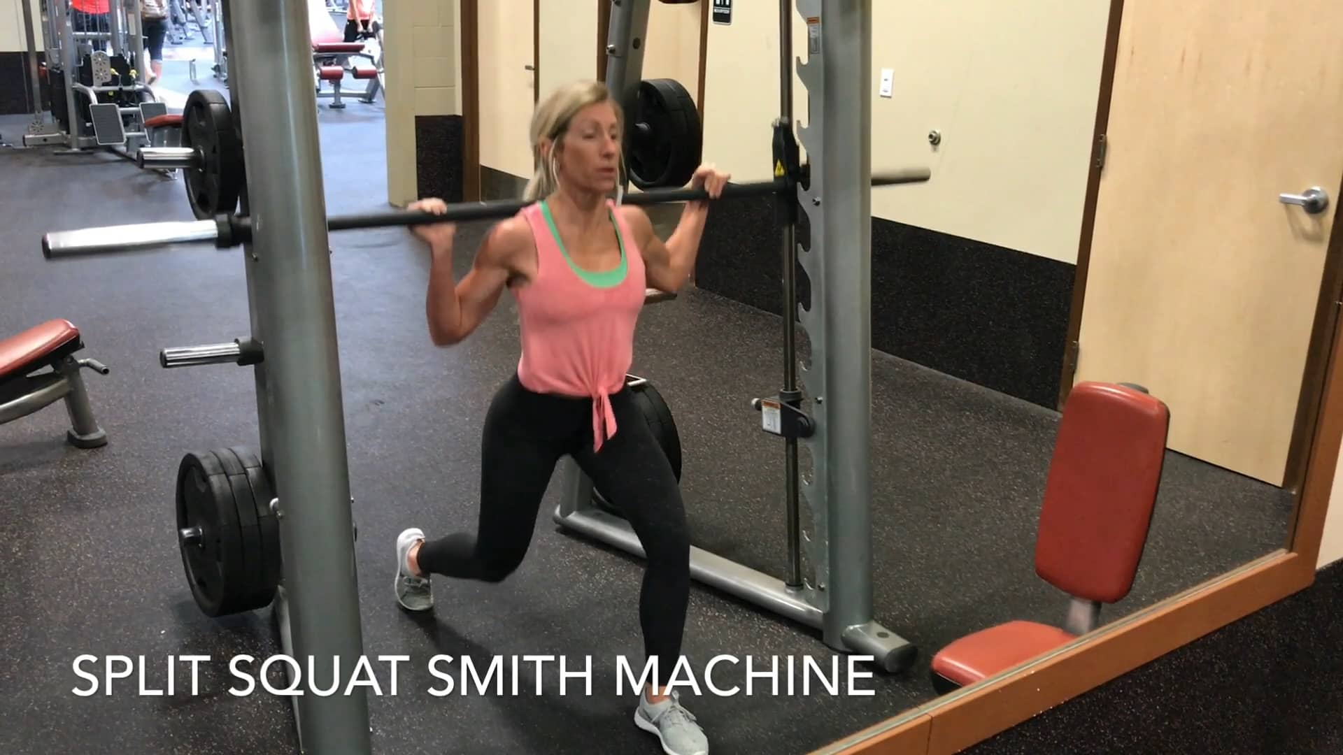 Smith Machine Split Squat on Vimeo