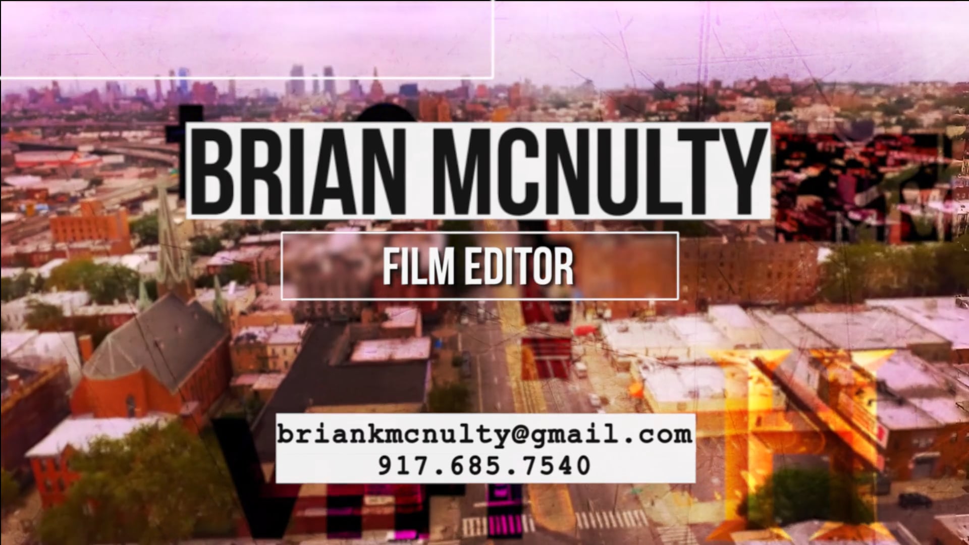 Brian McNulty Editor's Reel on Vimeo