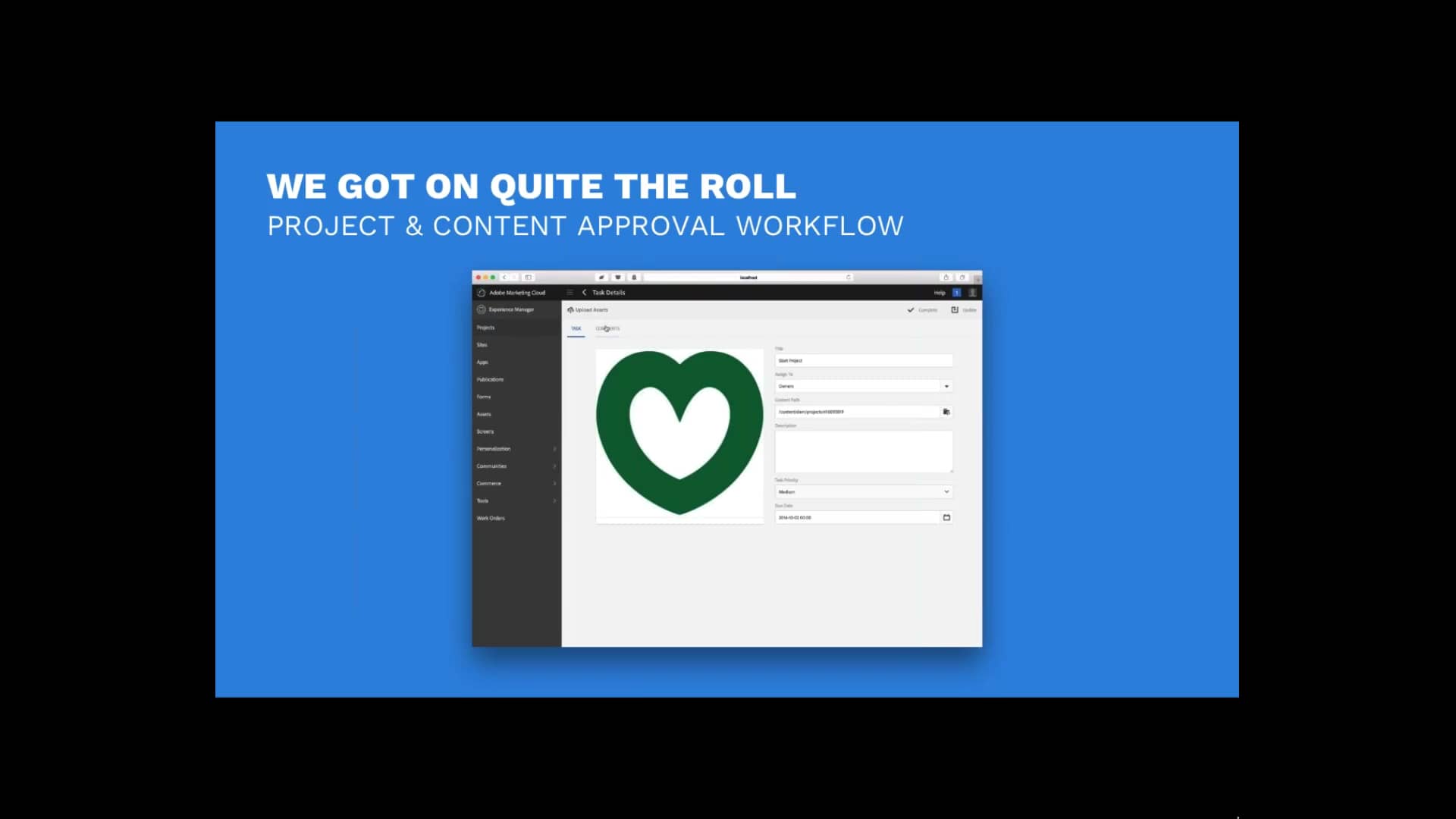 AEM Project & Content Approval Workflow - 2 minute video clip on Vimeo