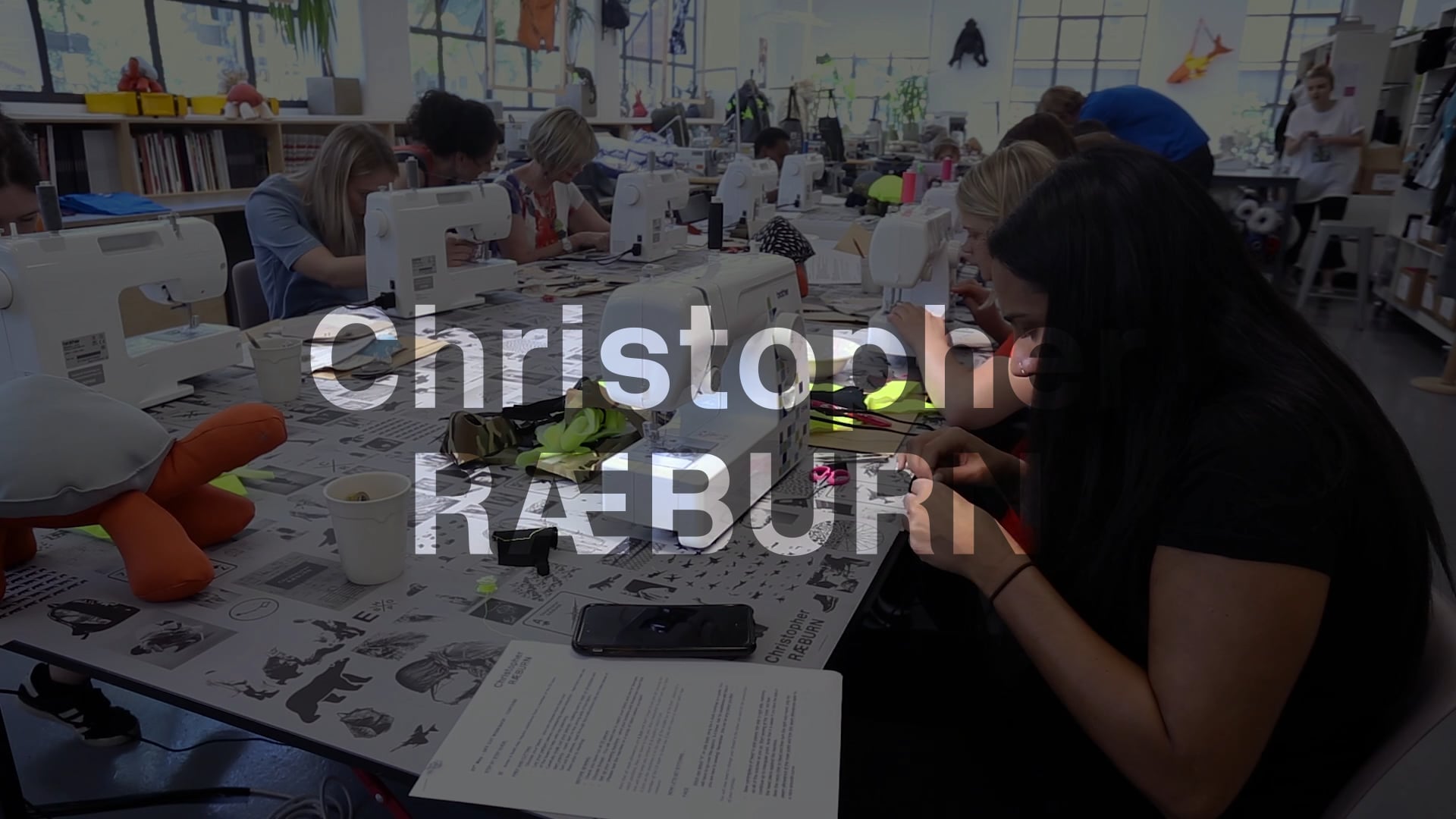 Christopher Raeburn Studio Timelapse on Vimeo