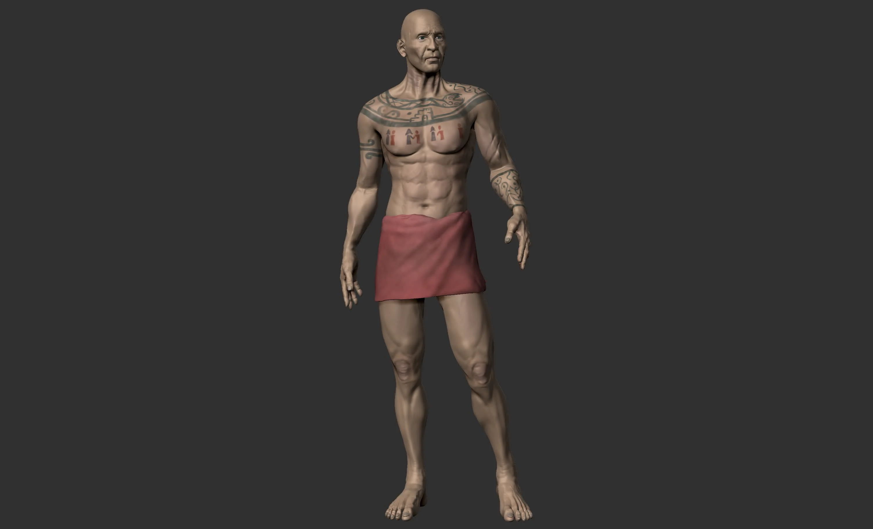 Old Man Model Turnaround on Vimeo