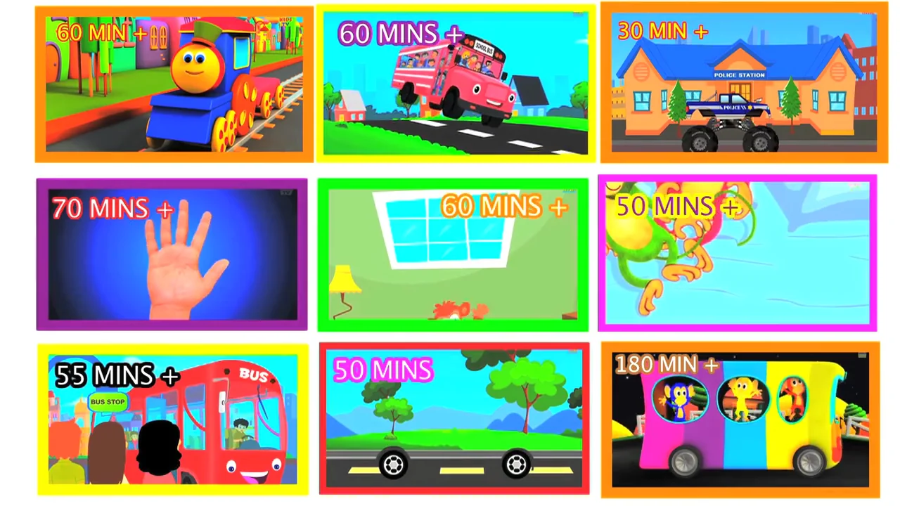 Five Little Shapes _ Original Nursery Rhymes By Little Baby Club on Vimeo